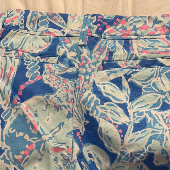 Lilly Pulitzer | Shorts | Lilly Callahan Short Bay Blue Into The Deep ...